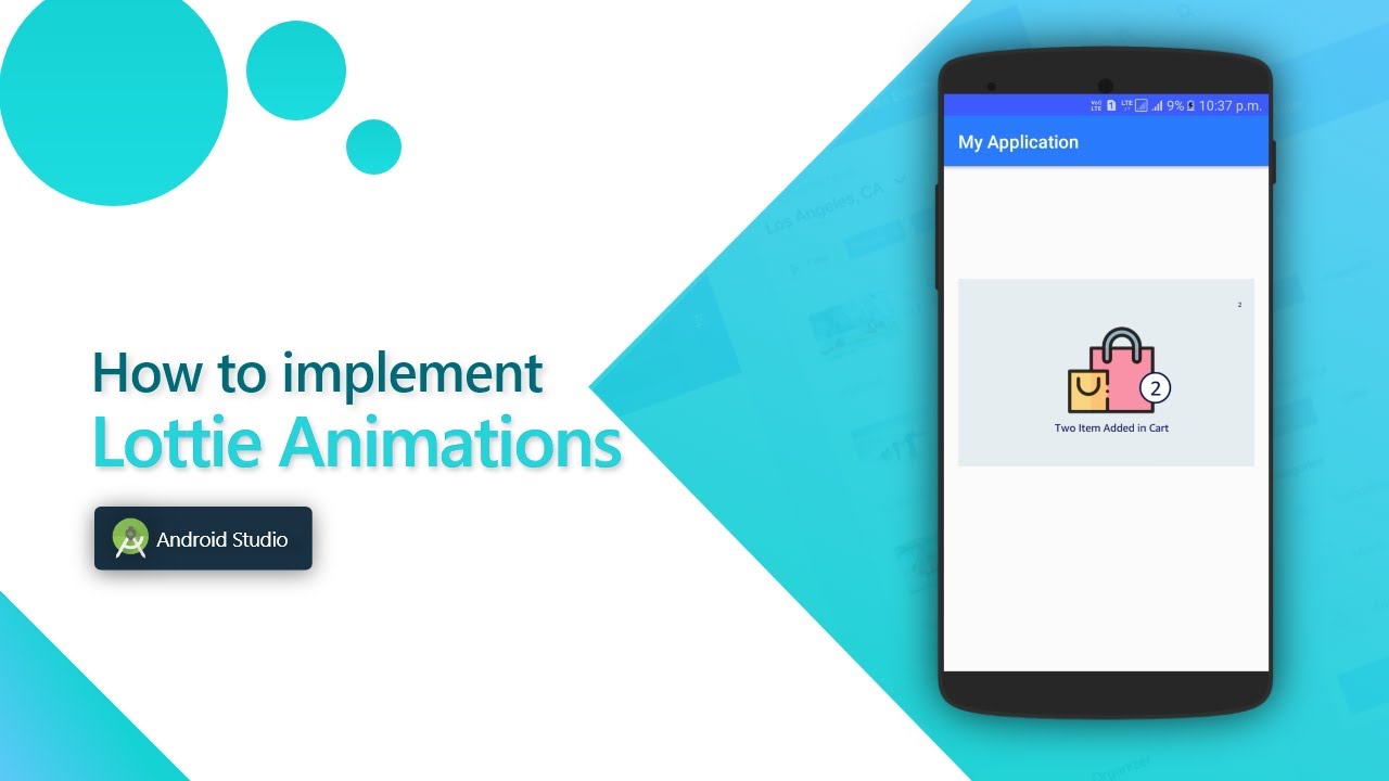 How to implement Lottie Animations in android || Android studio tutorial