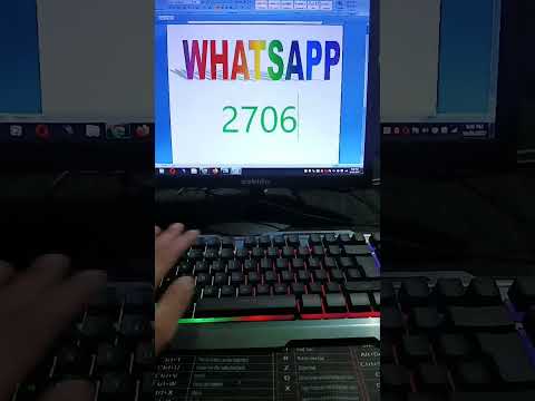 WhatsApp Symbol in Ms Word 😱#computerknowledge #shorts #trendingshorts #mswordshortcutkeys #short