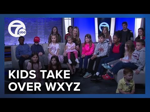 WXYZ-TV celebrates Bring Your Child to Work Day!