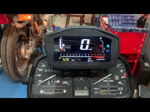 Cheap Chinese digital speedometer on K100
