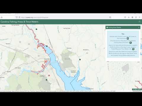 Flounder Fishing Interactive Map Tutorial
