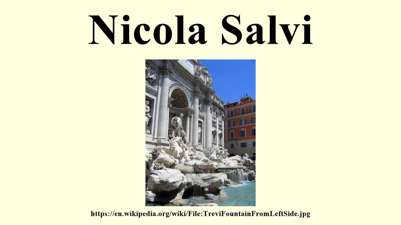 Nicola Salvi