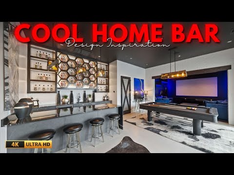 38 Modern Home Bar Ideas & Designs: Best Corner, Living Room, Wet Bar Ideas