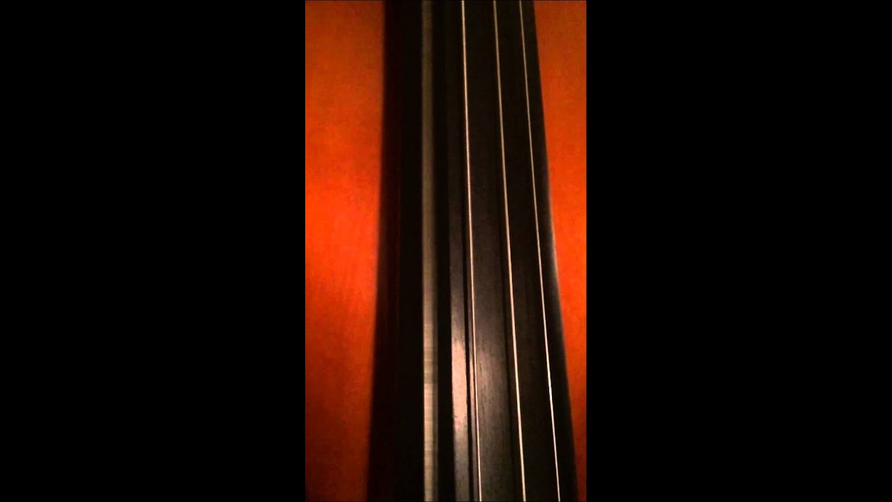 Cello C String in slow motion