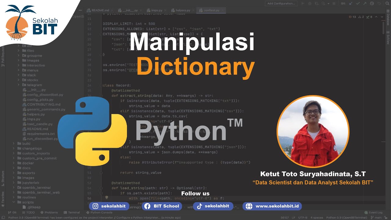 [PART 4] DICTIONARY PADA PYTHON