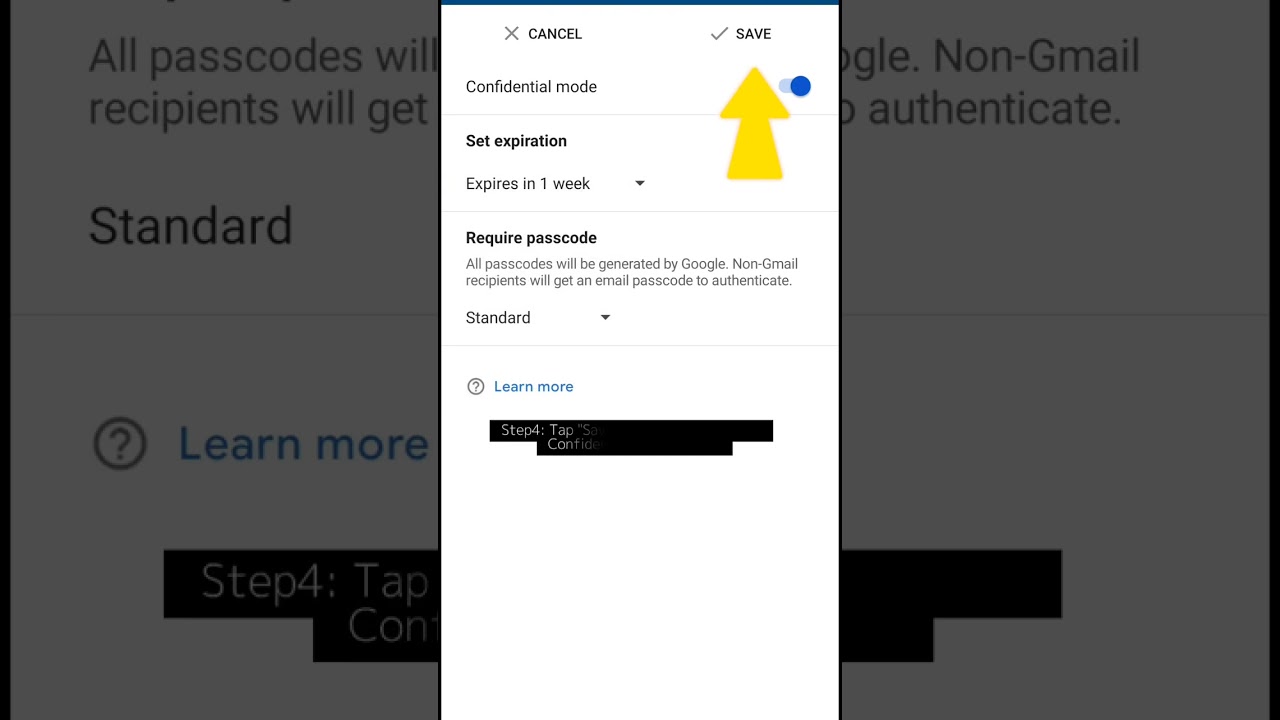 Send confidential emails in Gmail | Gmail | Google Workspace