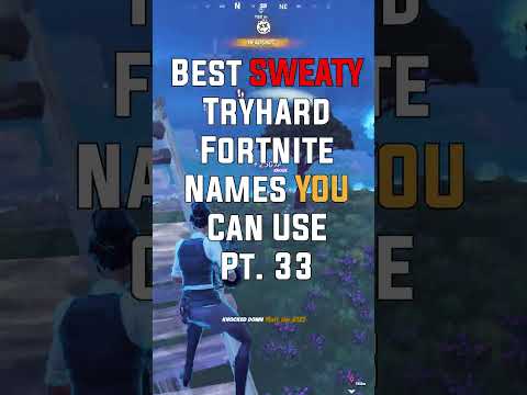 Best Sweaty/Tryhard Fortnite Names YOU can use…