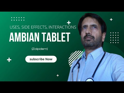 Ambien Tablet: uses, side effects, interactions