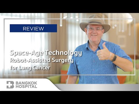 Space-Age Technology Robot-Assisted Surgery for Lung Cancer