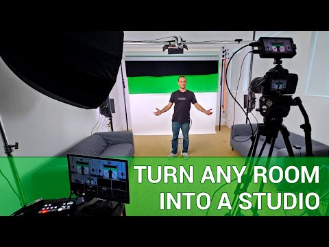 Want to turn a spare room into a Content Creation Studio?
