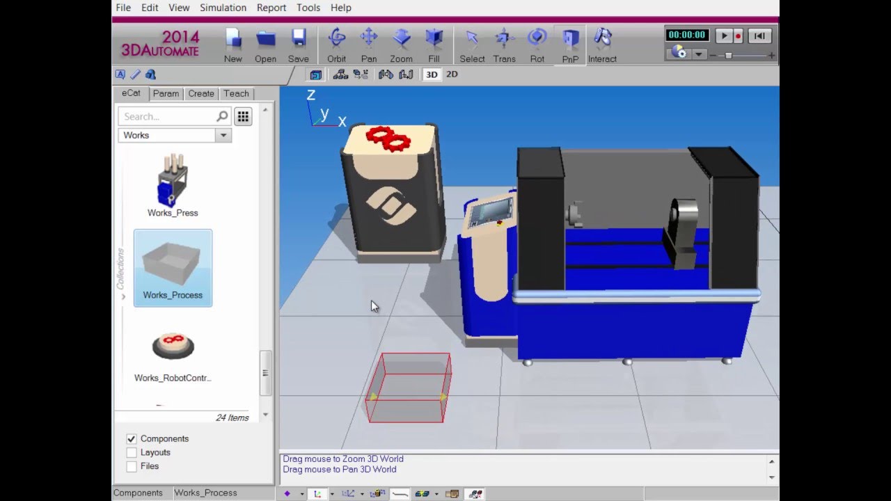 Model Components for Machine Processes