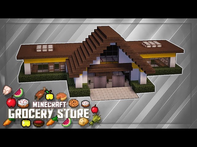 5 best Minecraft grocery store builds