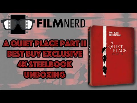 A Quiet Place Part II Best Buy Exclusive 4K Steelbook Unboxing | FilmNerd
