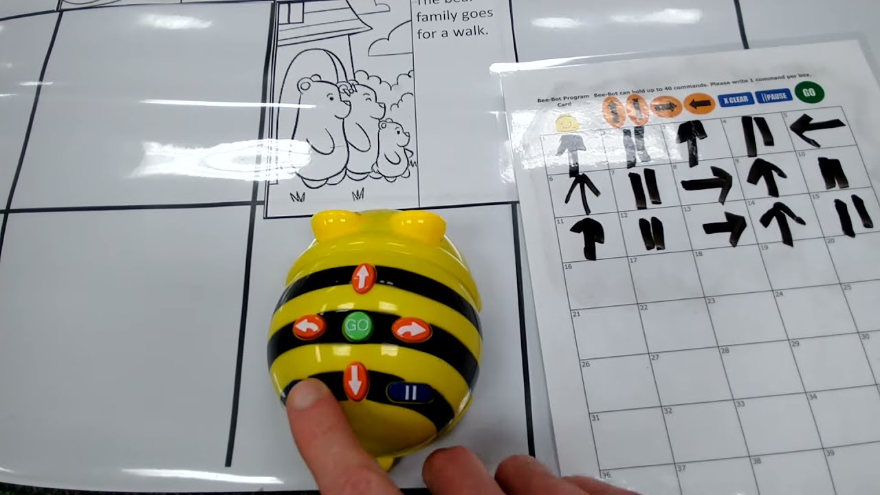 Bee Bot  Goldilocks and the Three Bears Story