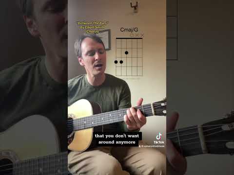 How to play “between the bars” by Elliott Smith #easyguitartutorial #guitartutorial #guitarlesson