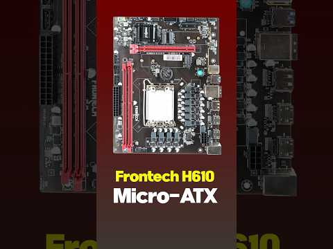 Frontech H610 Motherboard Secrets Revealed for 12th, 13th, 14th Gen CPU