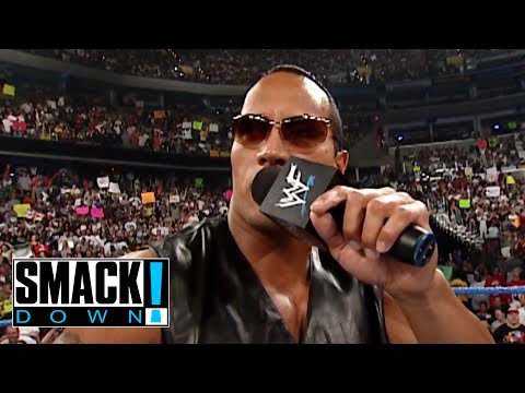 The Rock Returns | Calls Out Stone Cold Steve Austin - SMACKDOWN!