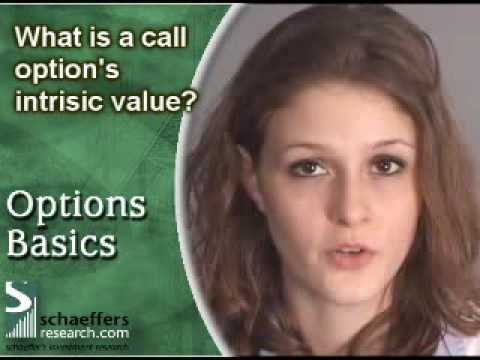 Options Basics What is an option's intrinsic value