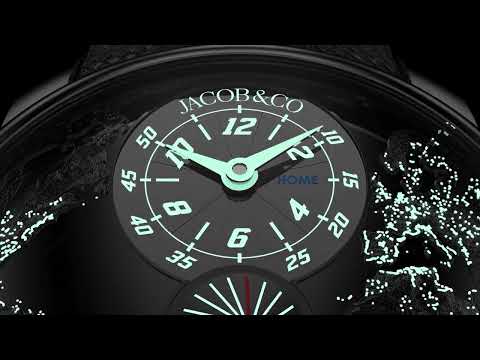 Jacob & Co. The World Is Yours Dual Time Zone MAD Paris