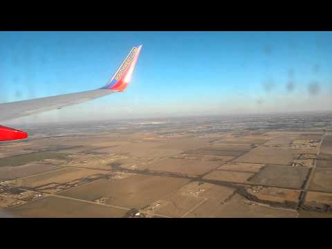 Final approach to Wichita ICT in a 737