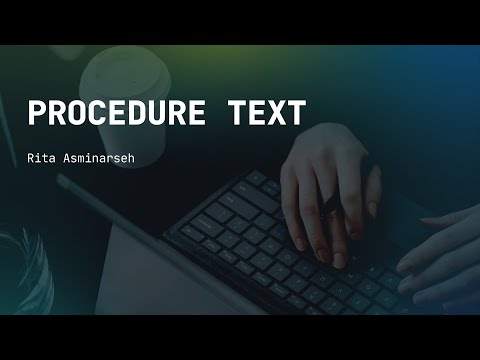 PROCEDURE TEXT