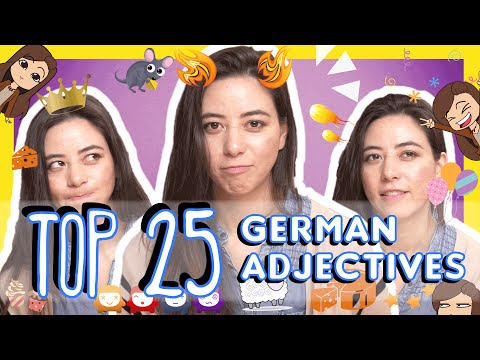 Learn the Top 25 German Adjectives