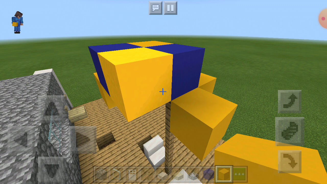 la casa de plabo de los backyardigans en minecraft