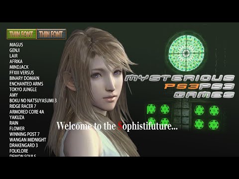 Mysterious PS3 Games