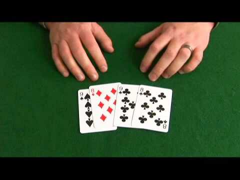 Omaha Hi-Lo Poker: 9, 9, 8, 8 Hand