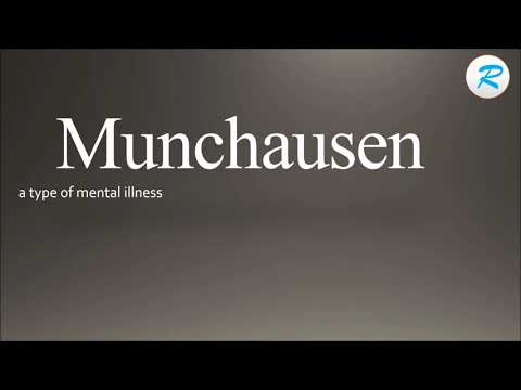 How to pronounce Munchausen