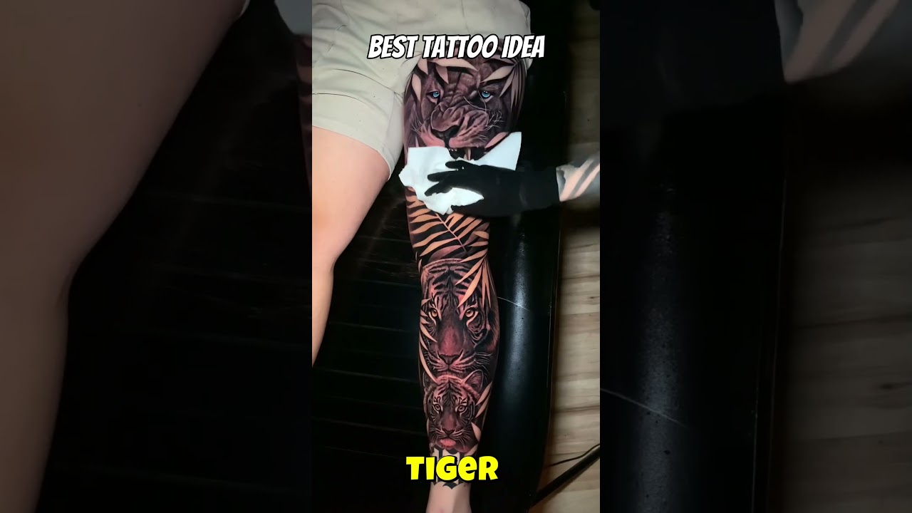 Whats Your IDEA Tiger Tattoo? 🐯 #tattoo #tattooartist