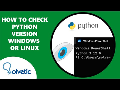 How to CHECK PYTHON VERSION Windows or Linux