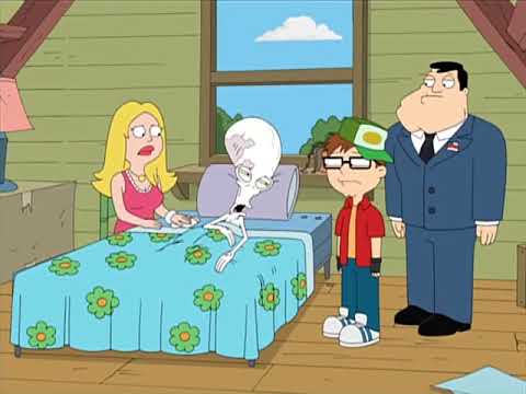 Being nice almost kills Roger | American Dad