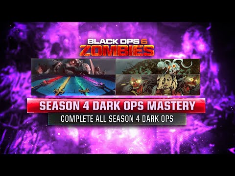 Unlock ALL Season 4 Dark Ops Challenges FAST & EASY… (Friendship Ended Solved) - Black Ops 6 Zombies