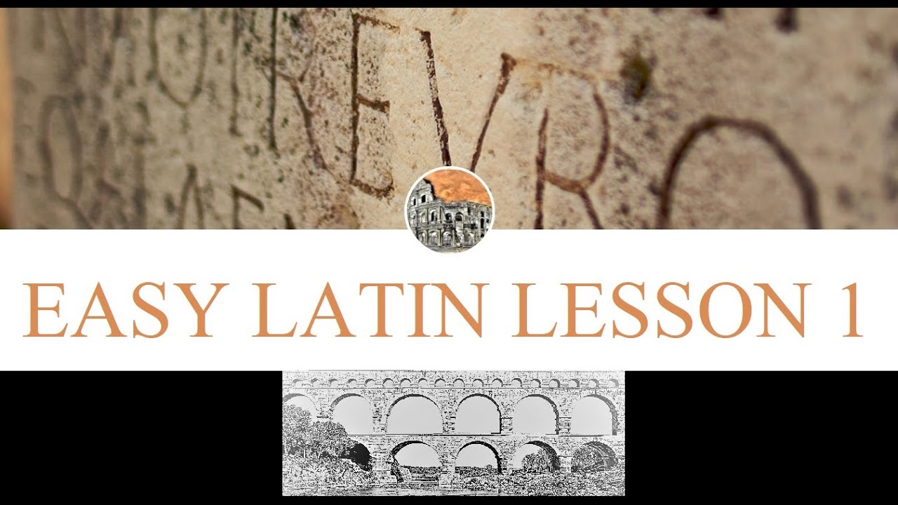 Easy Latin Lesson #1 | Learn Latin Fast with Easy Lessons | Latin Lessons for Beginners | Latin 101