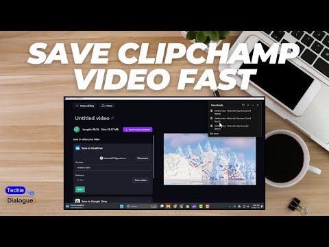 How To Save Clipchamp Video To Computer - Quick Tutorial