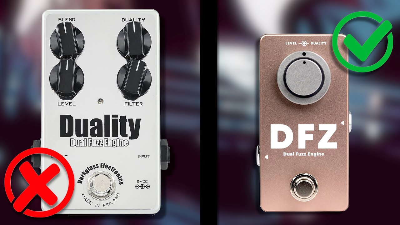 Darkglass Duality Fuzz | double fuzz pour basse avec mélange des deux ...
