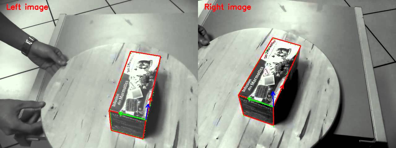Stereo model-based tracking
