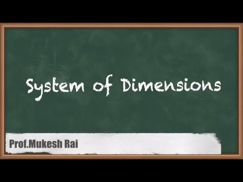 System of Dimensions - Dimensional Analysis and Hydraulic Similitude ...