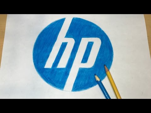 How to Draw the HP Logo | Logo Drawing