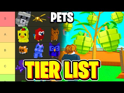 *NEW* GROW A GARDEN PETS TIER LIST! (BEST PETS In GROW A GARDEN SUMMER UPDATE) Roblox