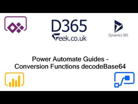 Power Automate Expressions How To: decodeBase64