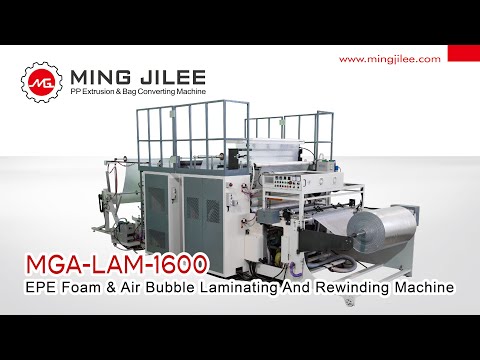EPE Foam Laminating and Rewinding Machine, MGA-LAM-1600