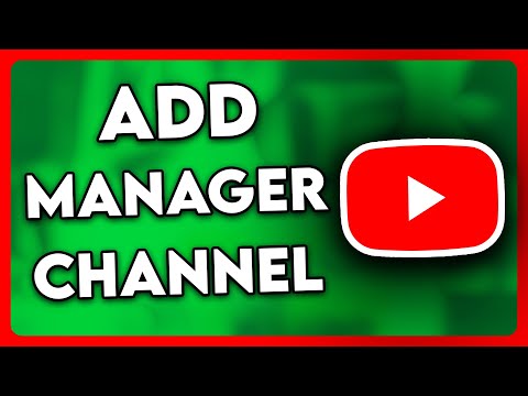 How to Add Manager in YouTube Channel (2025)