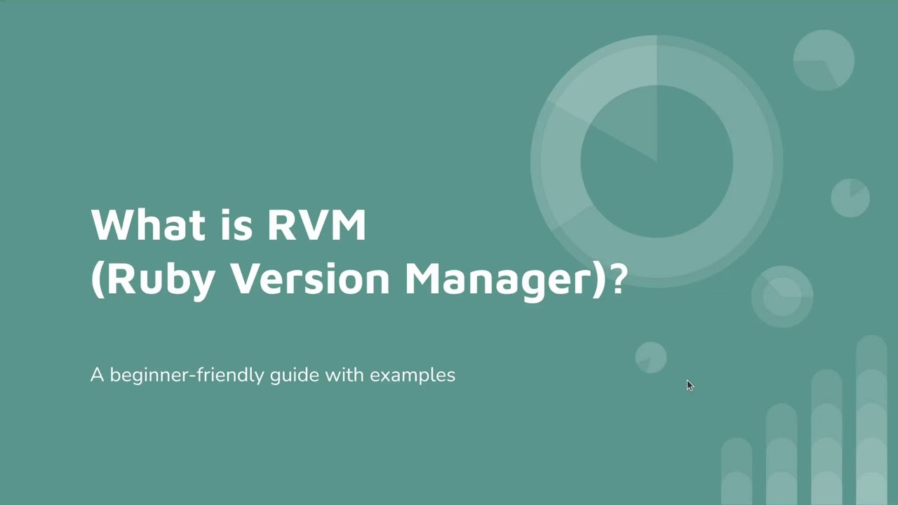 What is RVM? | Install Ruby Version Manager on Ubuntu
