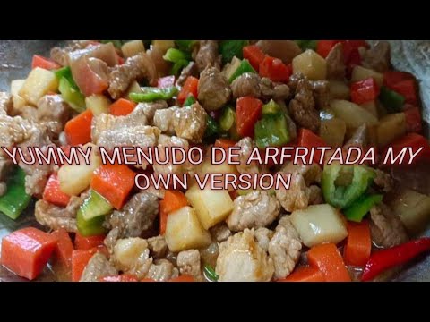 MENUDO DE ARFRITADA MY OWN VERSION#OFWLIFE#EmGayNabiong