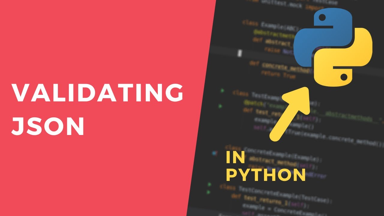 Validating json - 1 Minute Python Tutorial #shorts