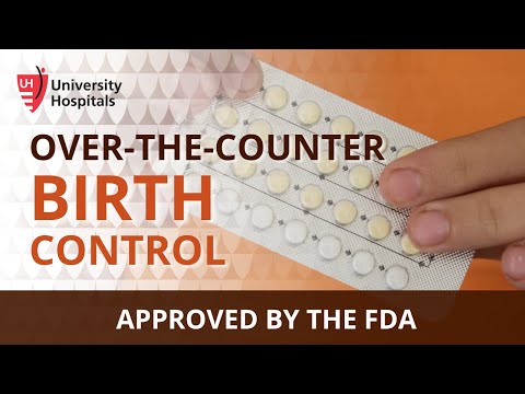 Over-The-Counter Birth Control Approved by the FDA