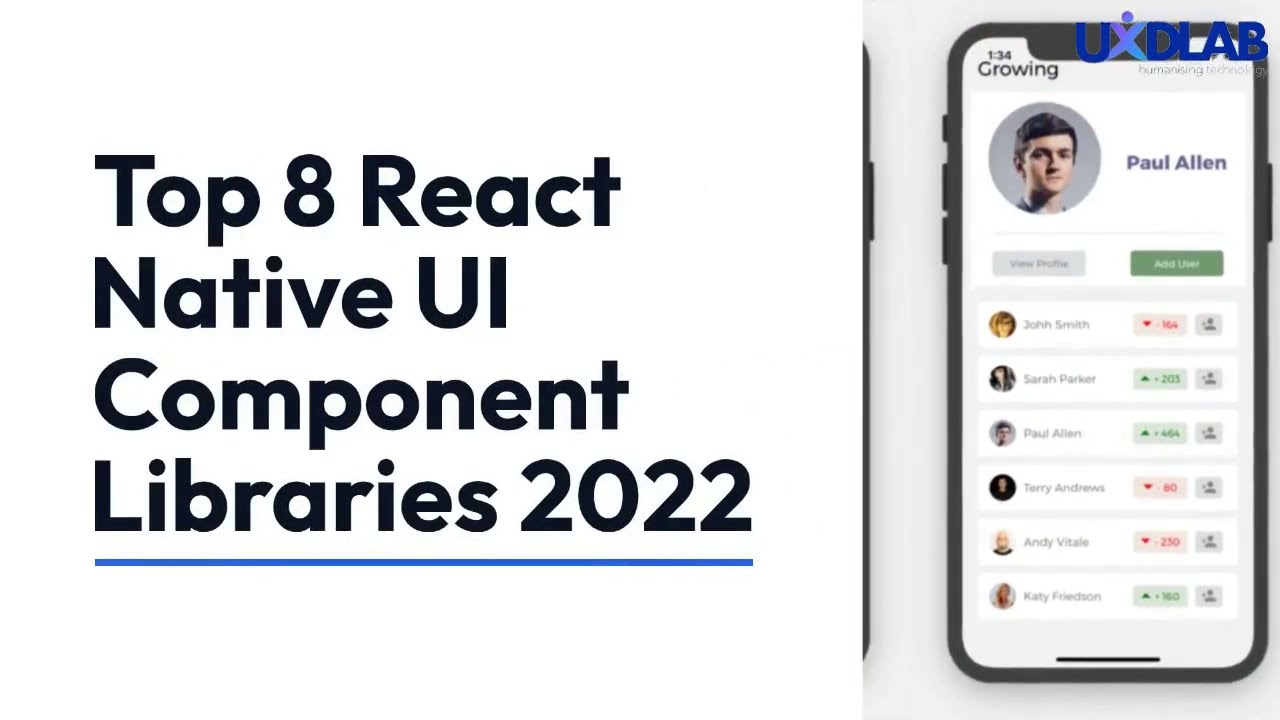Top 8 react native UI component libraries 2022