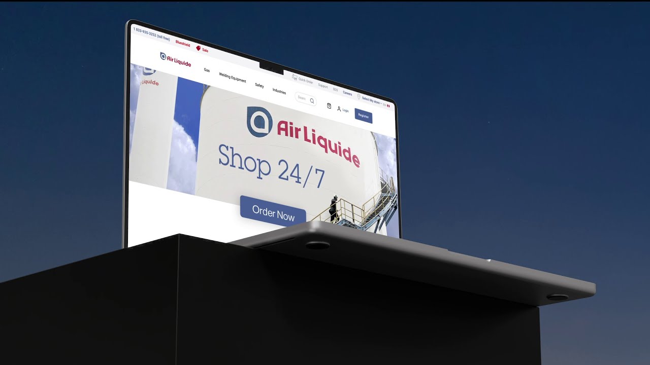 airliquide.ca transactional website | Long version